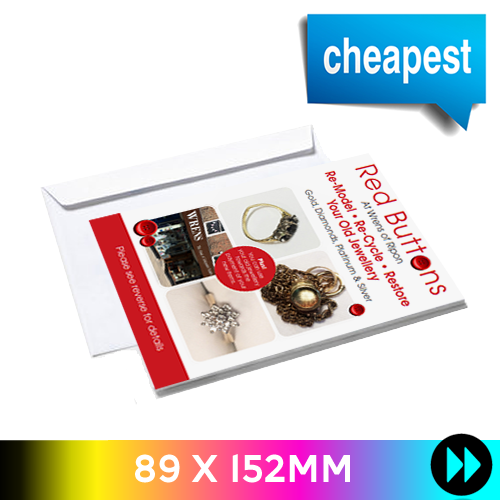 Oversize Envelopes DL+, C5+ Printed Full Colour